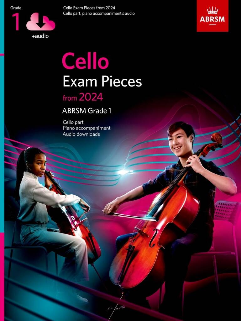 ABRSM Cello Exam Pieces with Online Audio (From 2024) | Grade 1 ...